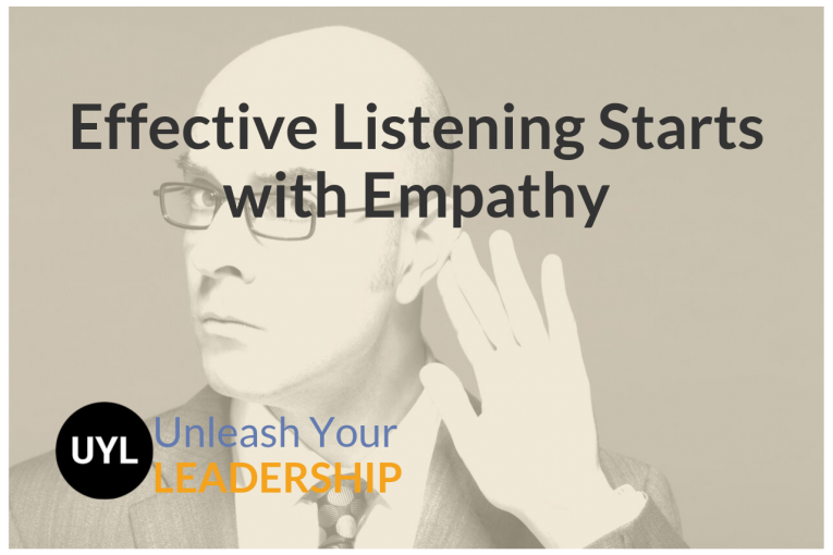 Effective Listening Starts With Empathy Narayan Kamath